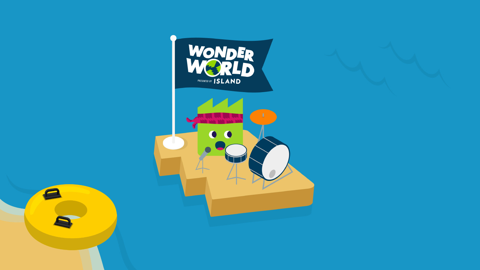 Wonder World Website Presented by Island · Island Web Design + Creative